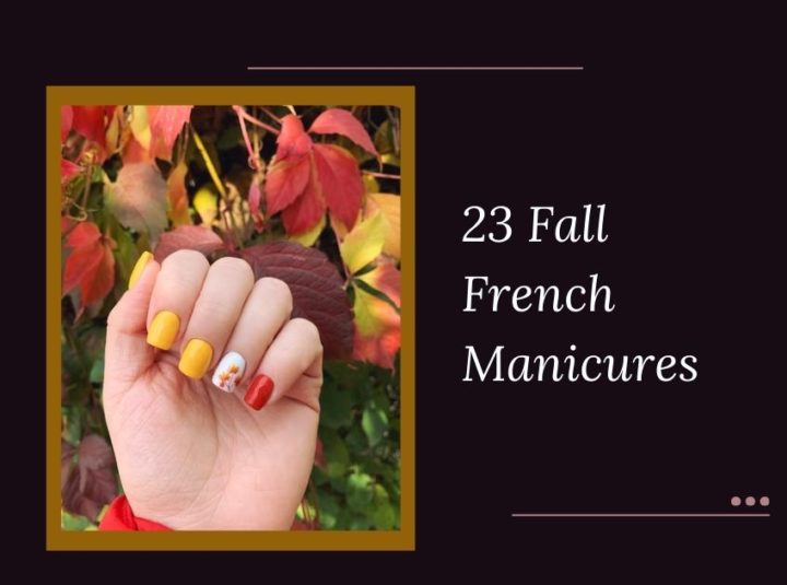 Top 20 Fall French Manicures: Elegance & Creativity