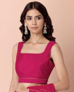24 Latest Square Neck Blouse Design Ideas In