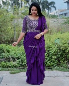 31 Flattering Belt Blouse Designs For Every Body Type