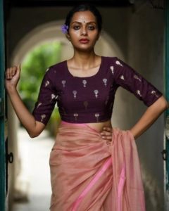 26 Round Neck Blouse Designs That Are Perfect For Every Occasion