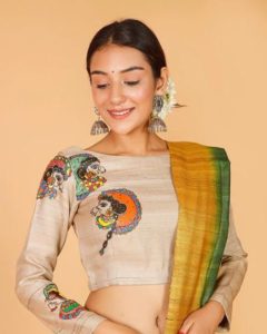 50 Hand-Painted Blouse Designs That Are Magnificent In Every Way! In 2026
