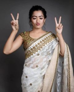 Rashmika Mandanna's Saree Chronicles: 21 Stunning Looks To Inspire Your ...
