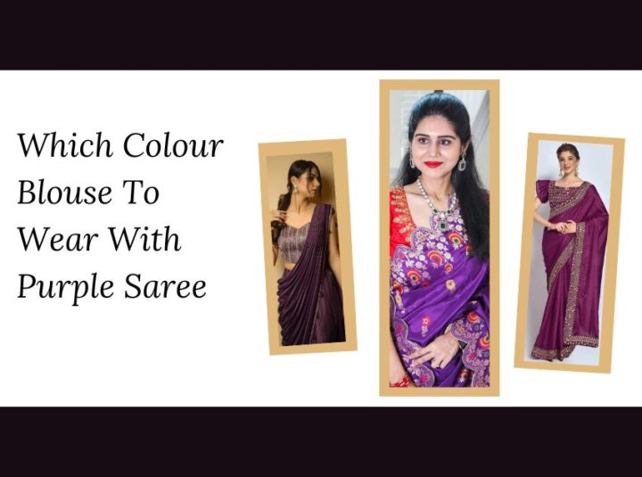 Purple Saree Perfection: 21 Blouse Colors For A Regal Look! In 2026