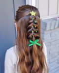 Festive Braided Magic: 20 Enchanting Christmas Tree Hairstyles For Your ...