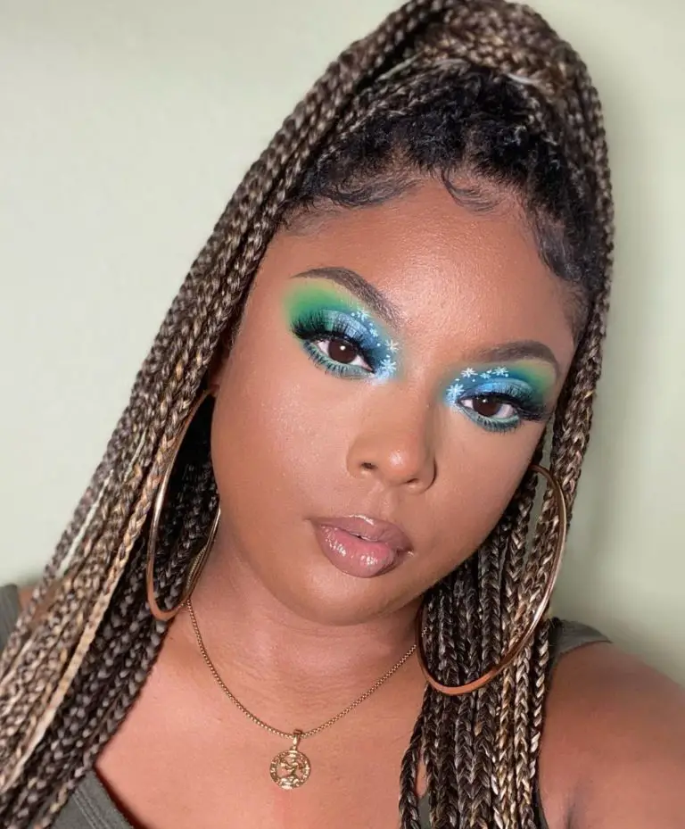 20 Enchanting Christmas Snowflake Eye Makeup Looks For A Dazzling ...