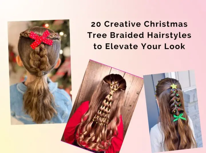 Festive Braided Magic: 20 Enchanting Christmas Tree Hairstyles For Your ...